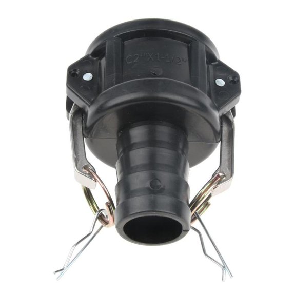 1.5" IBC Water Tote Tank Adapter Hose Cap Quick Connect - Walmart.com