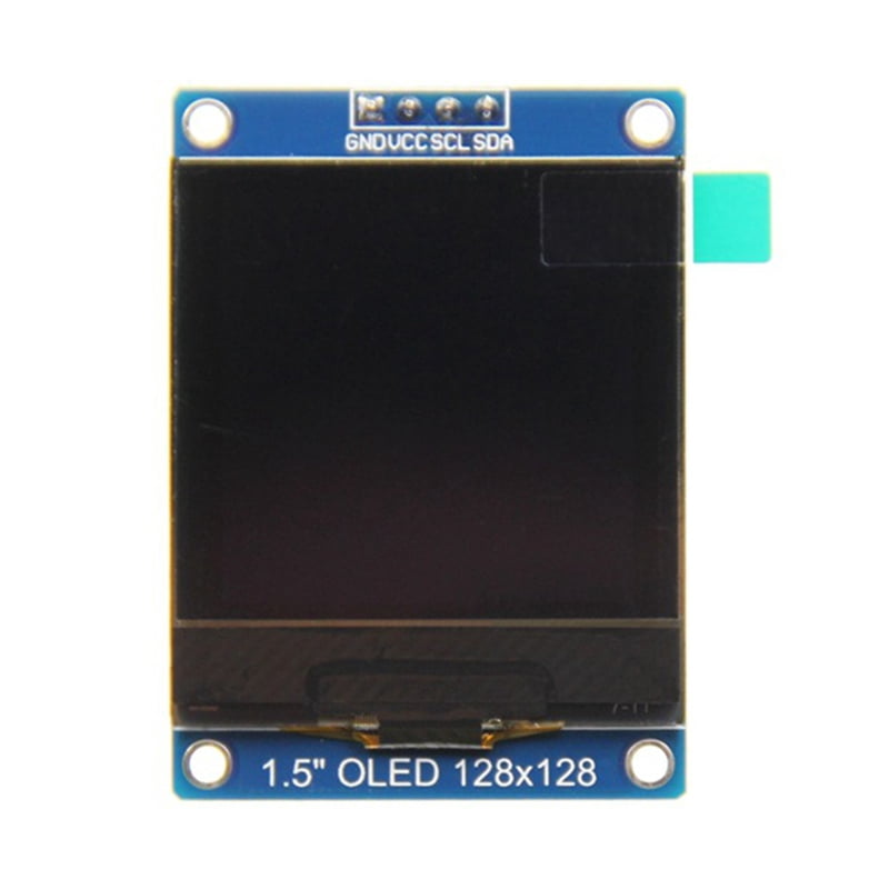 1.5 Inch 4PIN OLED Display Screen Module SH1107 Drive IC 128x128 IIC ...