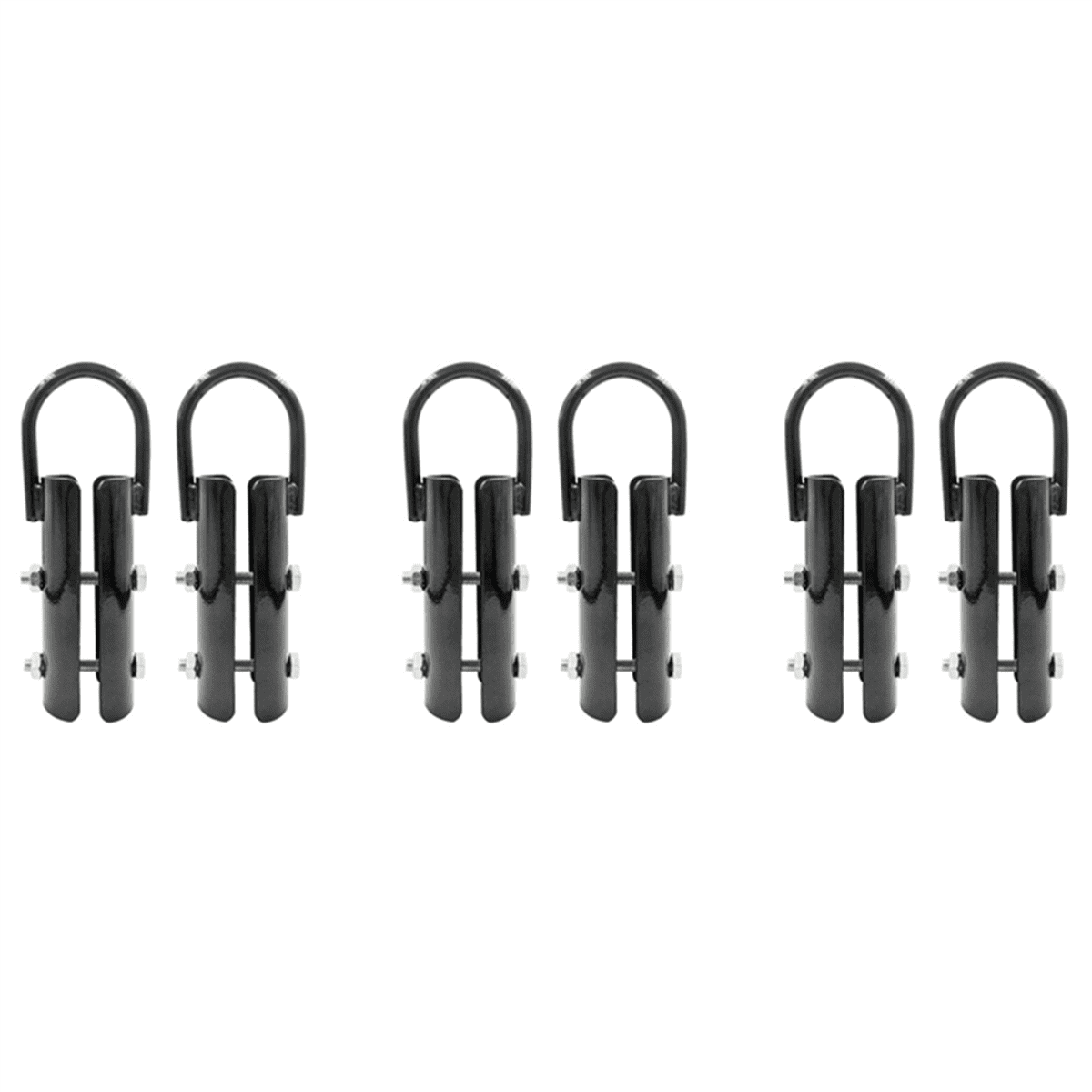 1.5 Inch Clamp,6 Sets Rope Climb Clasp Workout Rig Attachment Hook for ...