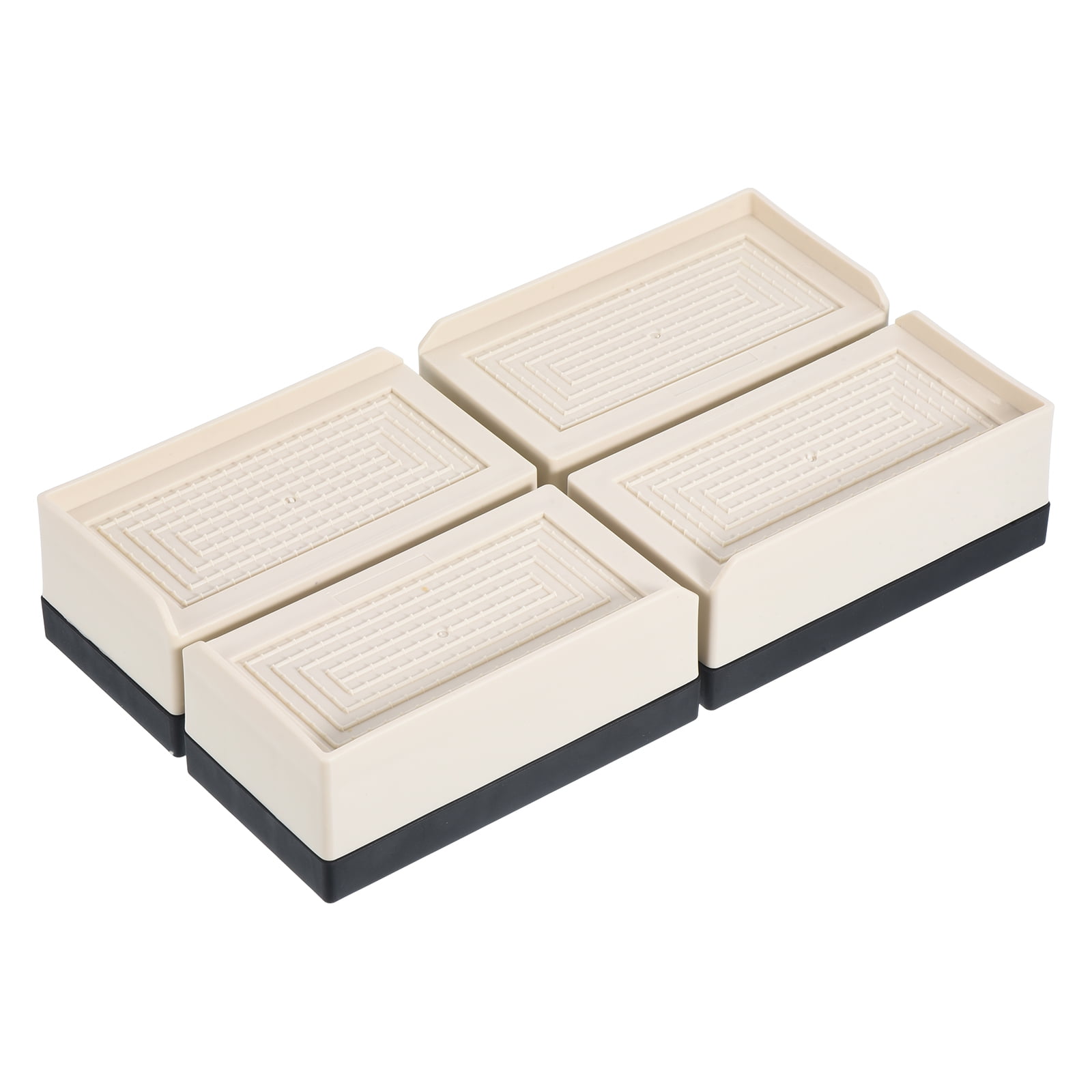 1.5 Inch Furniture Risers Rectangle Bed Lifters Adjustable Stackable ...