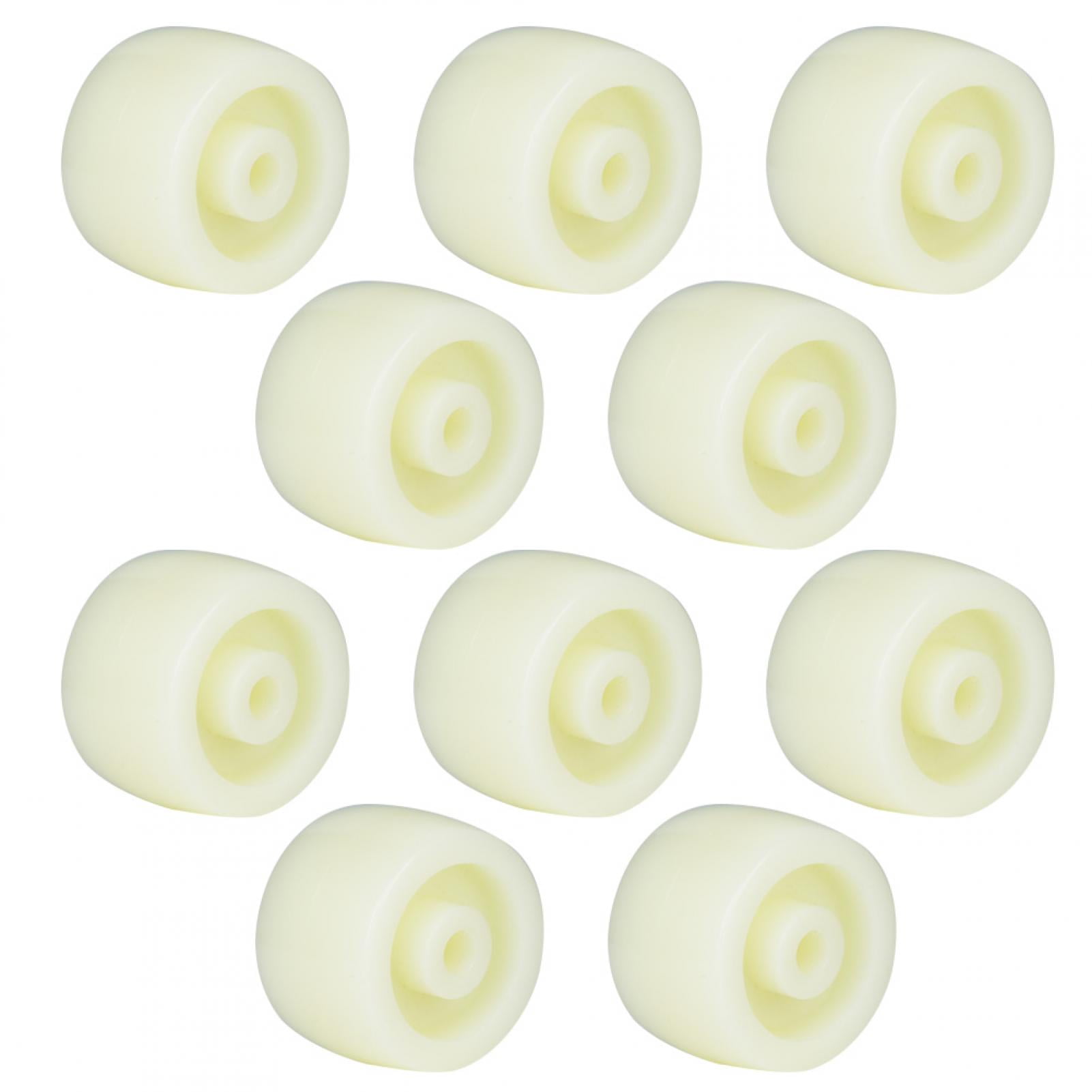 1.5-Inch Nylon Wheel Pulley Caster Rollers, 40KG Max Load Capacity 10 ...