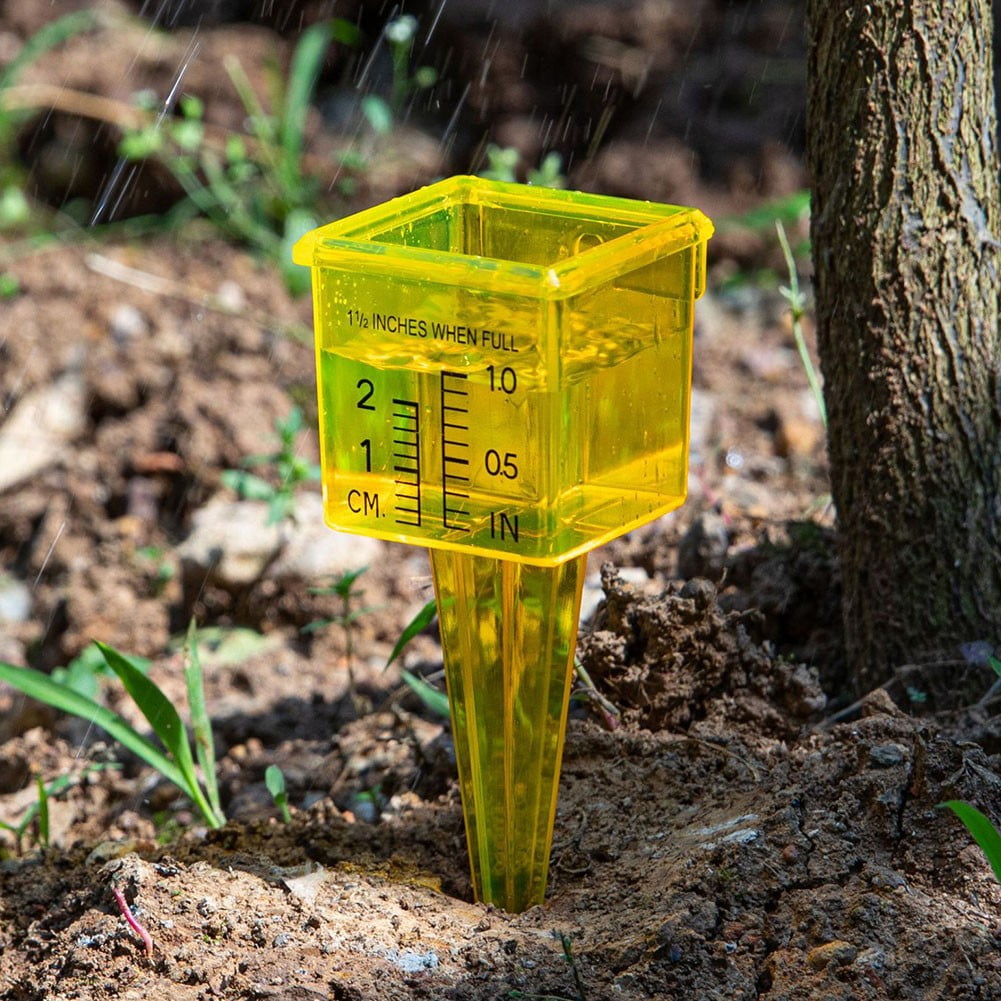 1.5 Inch Sprinkler Rain Gauge Lawn Water Meter Outdoor Water ...