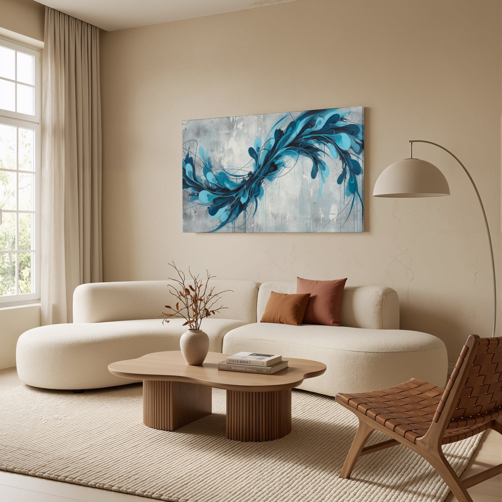 1.5-Inch Thick Canvas Print Wall Art for Living Room, Bedroom, Office ...