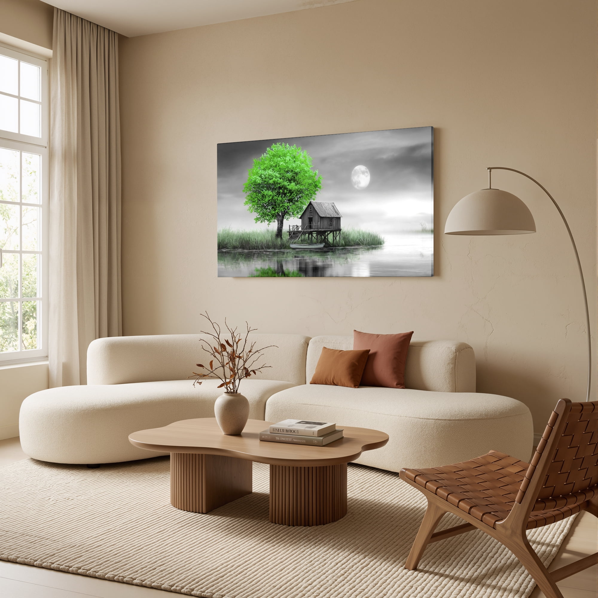 1.5-Inch Thick Canvas Print Wall Art for Living Room, Bedroom, Office ...