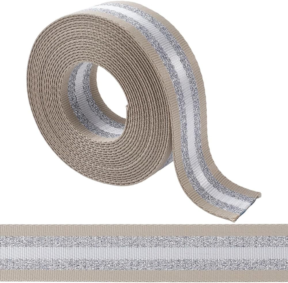 1.5 Inch Wide Striped Nylon Webbing Heavy Duty Webbing Strap 5 Yards ...