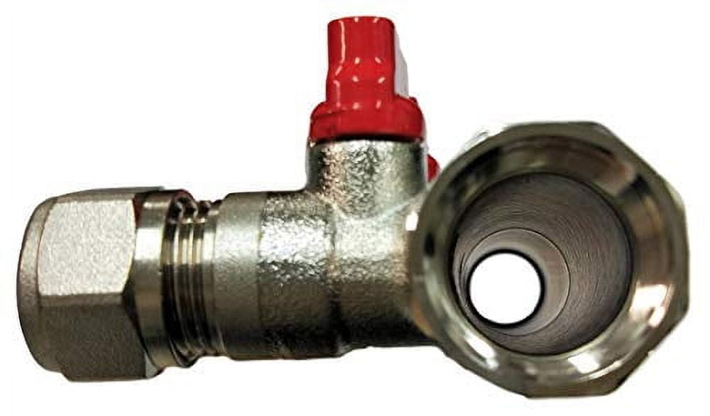 1" 5-Loop/Port Ball Brass Pex Manifold for 1/2" Pex Tubing - Walmart.com