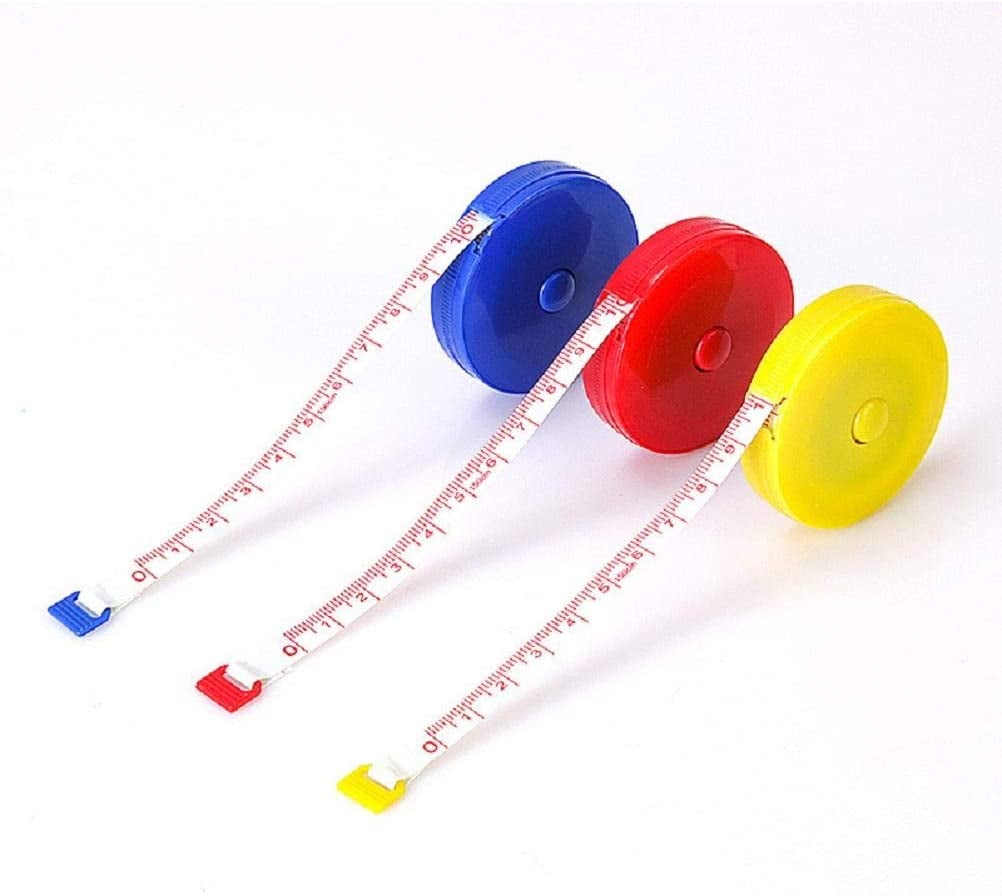 1.5 Meter Soft Retractable Measuring Tape, Candy Color Plastic Tape ...