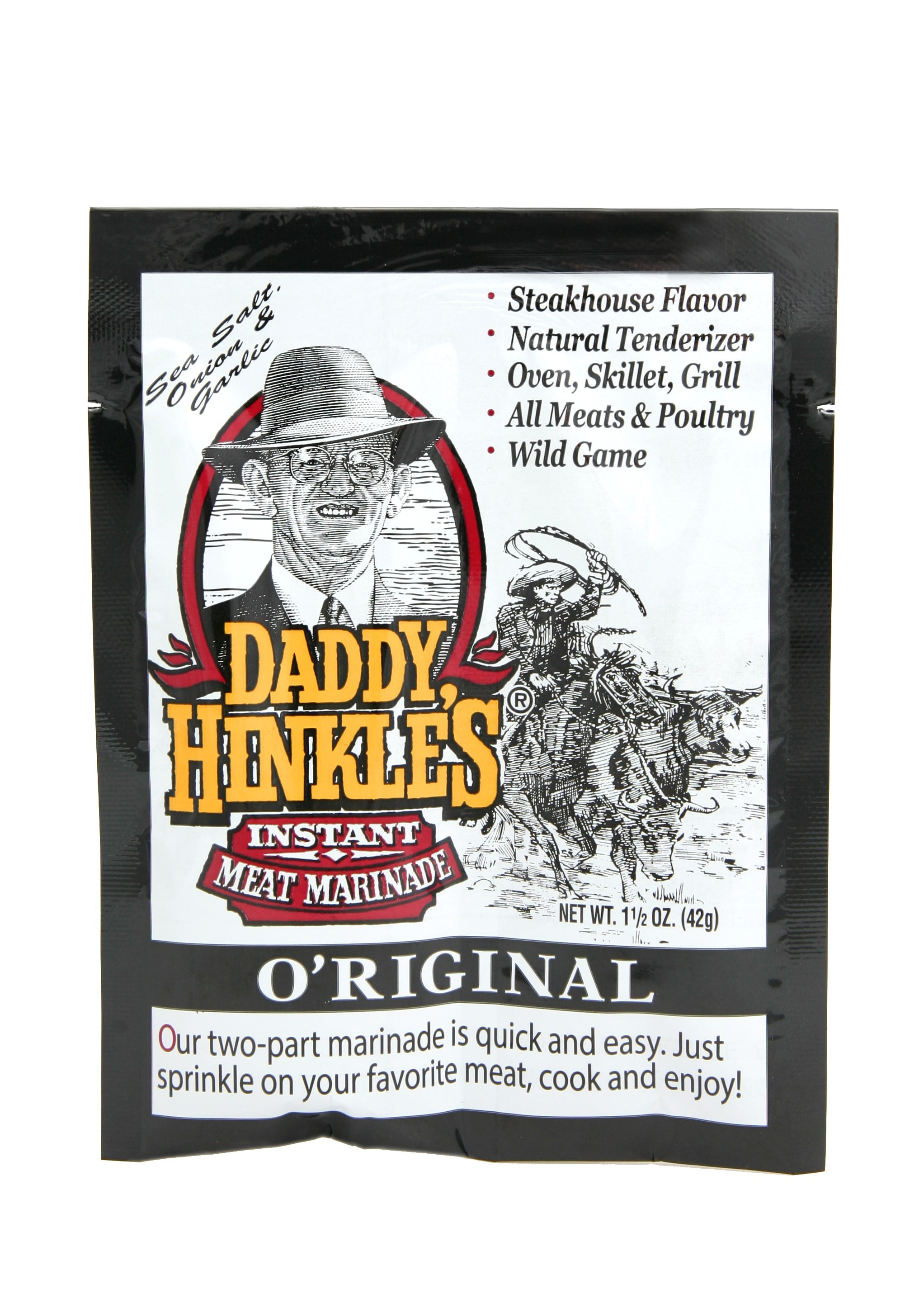 1.5 OZ DADDY HINKLE'S ORIGINAL SEASONING & MARINADE (24 PACK CASE ...