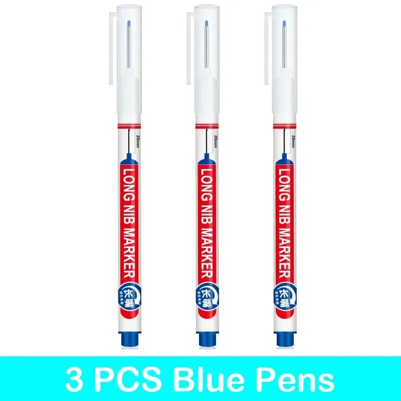 1/5 PCS 20mm Deep Hole Long Nib Head Marker for Metal Perforating Pen ...