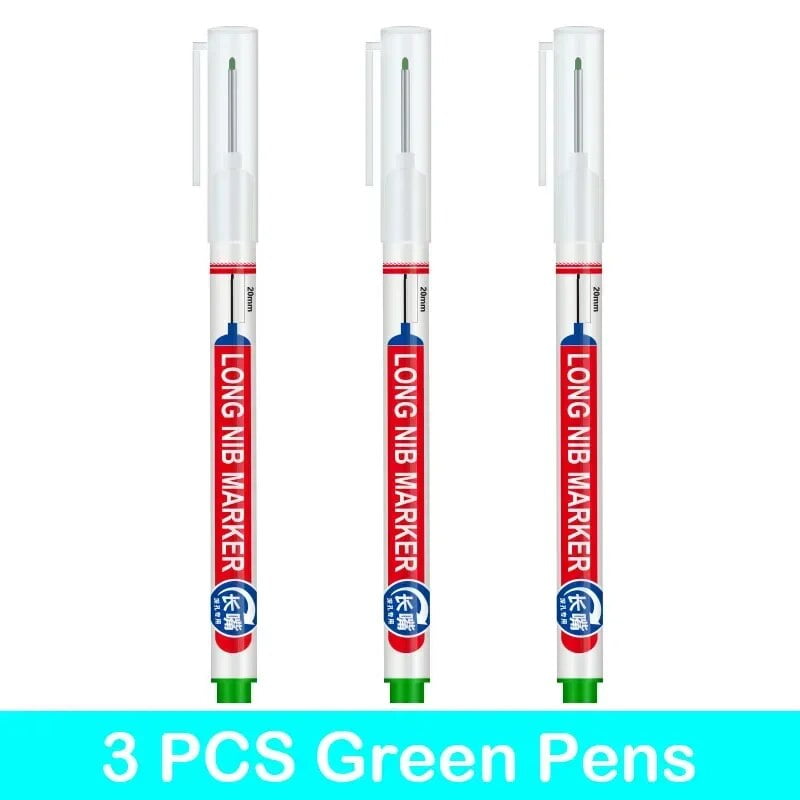 1/5 PCS 20mm Deep Hole Long Nib Head Marker for Metal Perforating Pen ...