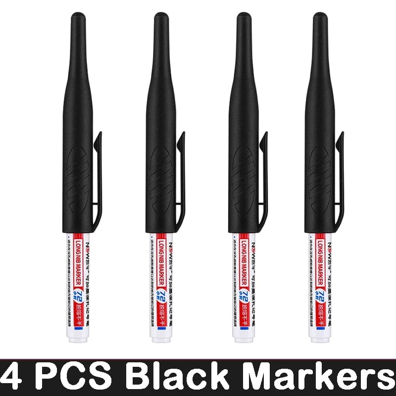 1/5 PCS 32mm Deep Hole Long Nib Head Markers For Metal Perforating Pen ...