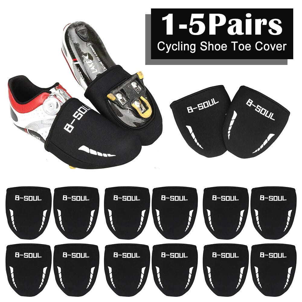 1-5 Pairs Bicycle Shoe Toe Cover Waterproof Shoe Toe Protector ...