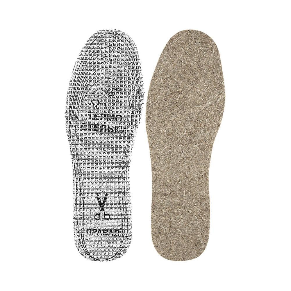 1/5 Pairs Checkered Aluminum Foil Cartoon Wool Felt Insoles Multi Code ...