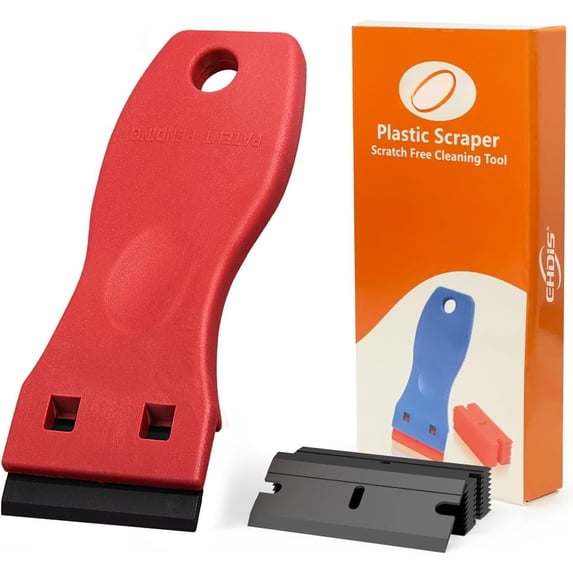 1.5" Razor Scraper Tool with 10 count Double Edged for Remover,Removing ...