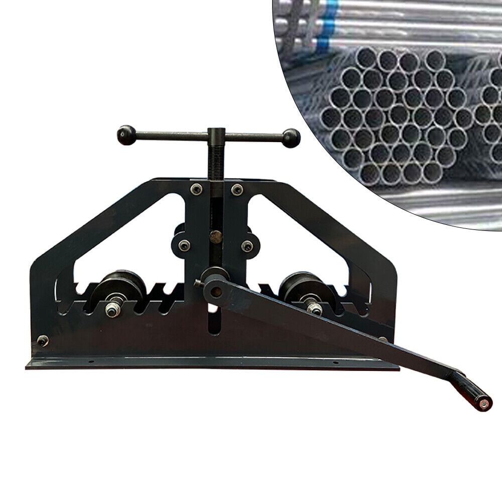 1.5" Round Pipe Bender Manual TR-60 Metal Pipe Rolling Bending Machine ...