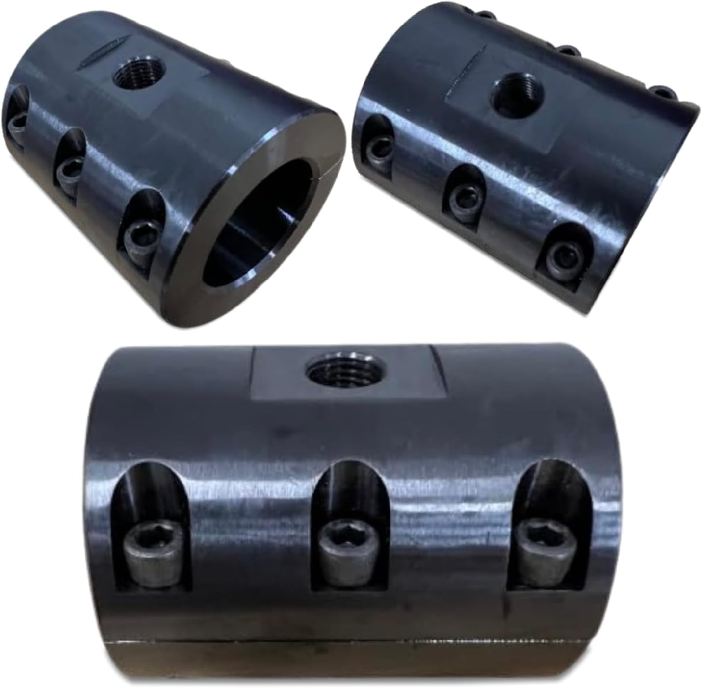 1.5" Steering Tube Clamp (Black Powder Coat) - Walmart.com