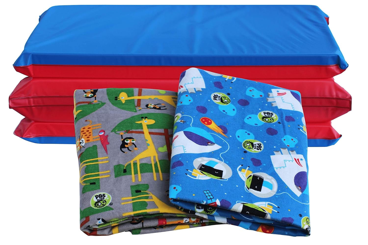 1.5" Thick + PBS Kids Adventure Kit - 2 Washable Covers - 47" x 22 ...
