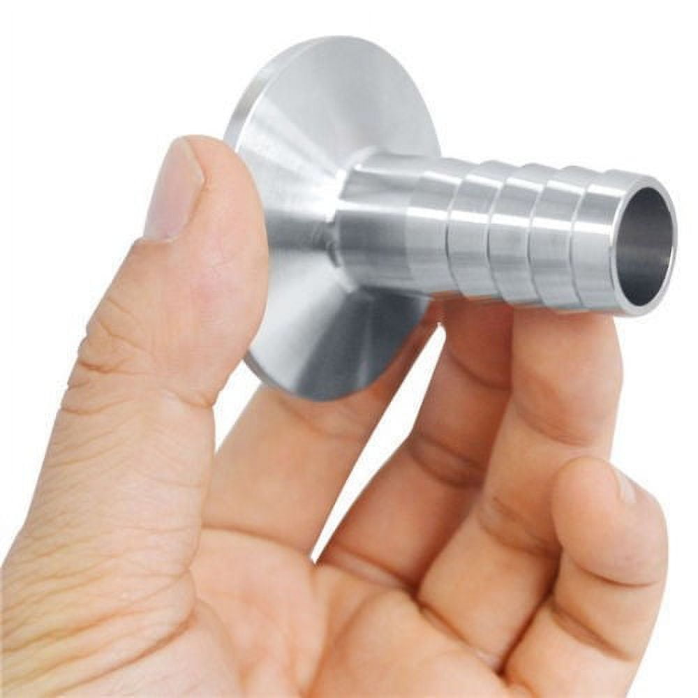 1.5'' Tri Clamp To 1/2'' Hose Barb Adapter Stainless Steel Connector ...