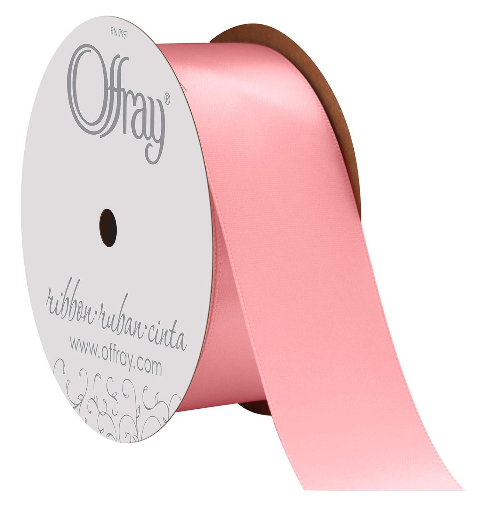 1.5" Wide Double Face Ribbon, Pink, 10 Yds 10 Yards Solid - Walmart.com