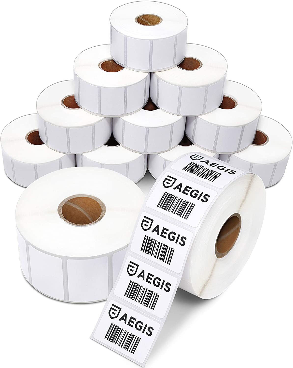 - 1.5" X 1" Square Direct Thermal Multipurpose Labels for QR Codes ...