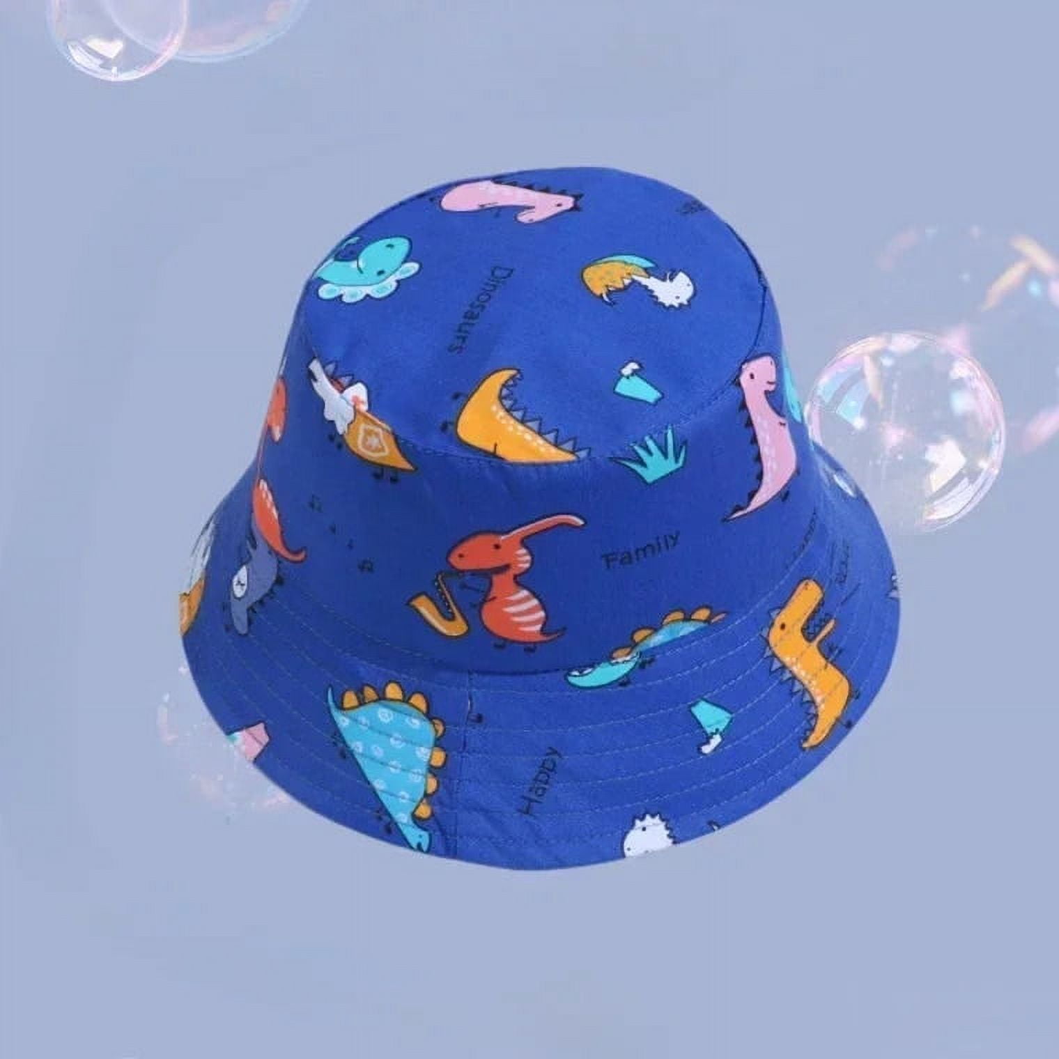 1-5 Years Cartoon Printing Baby Bucket Hat Cotton Breathable Kids ...
