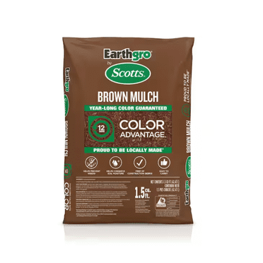 Hyponex by Scotts Brown Mulch, 2 cu. ft., Provides Year-Long Color ...