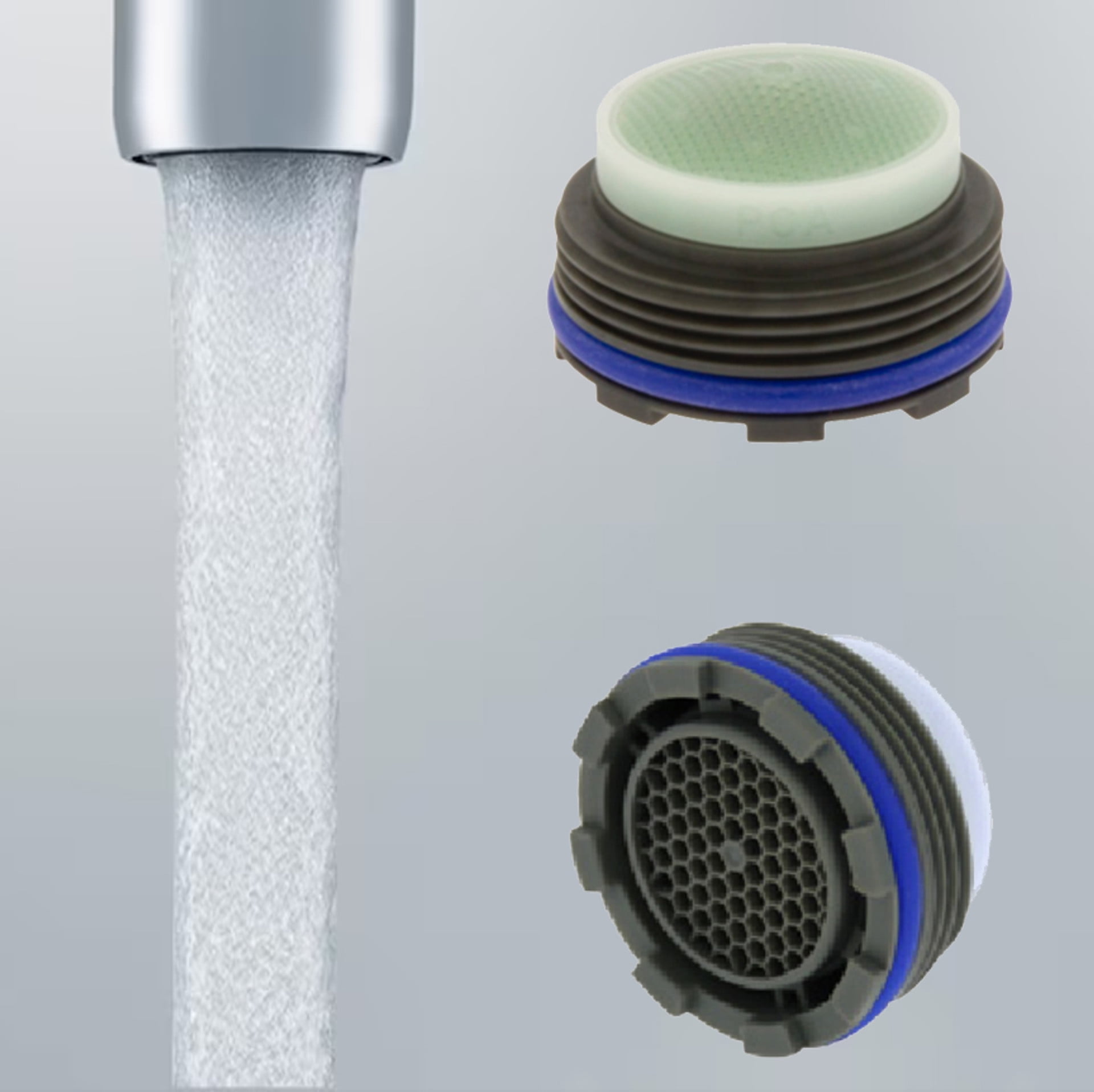 1.5 gpm Caché PCA Perlator Faucet Aerator Size Aerated Hidden Insert ...