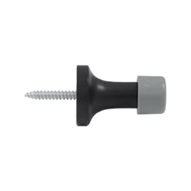 1.5 in. Baseboard Door Bumper, Black - Solid - Walmart.com