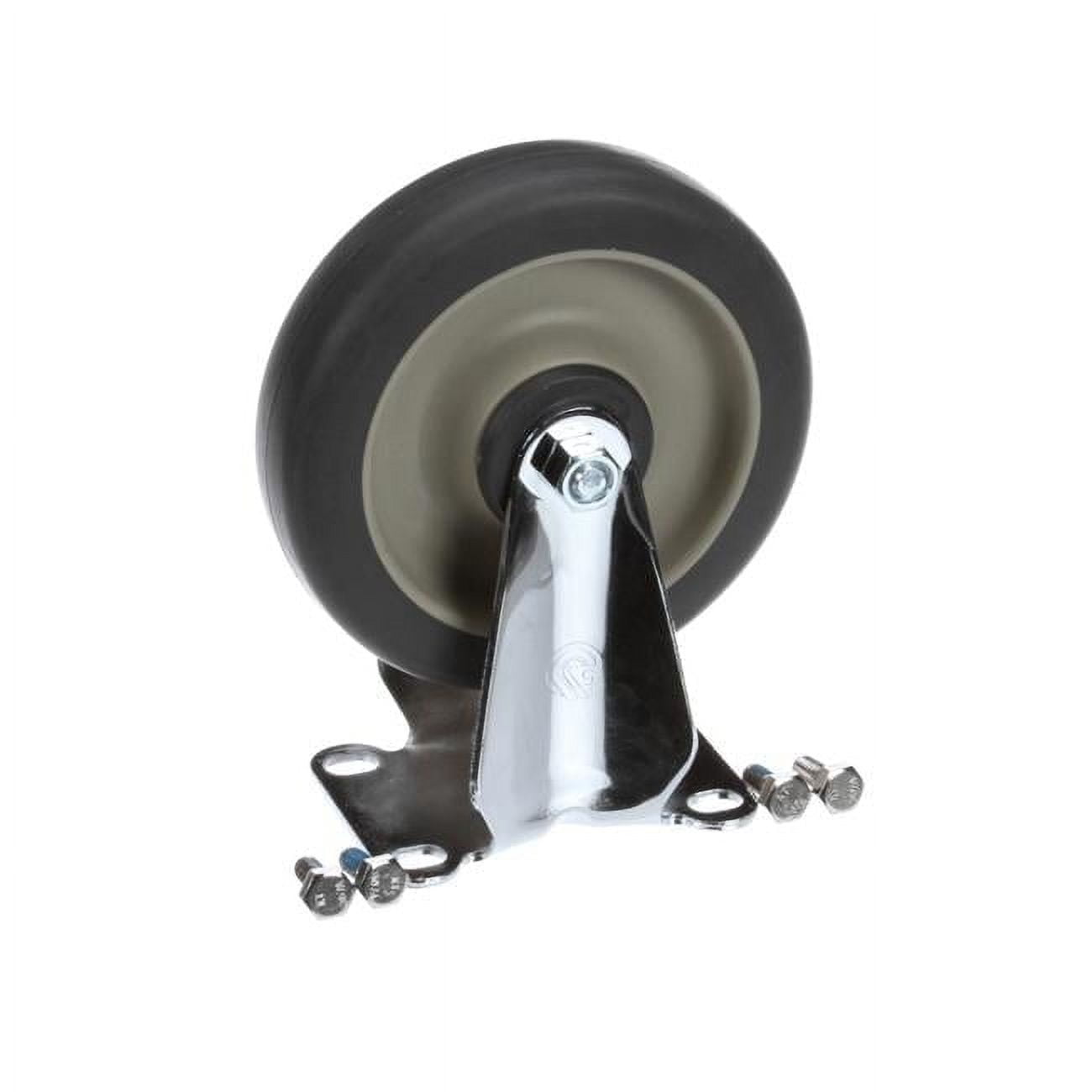 1-5 in. Rigid Plate Fixed Caster with 4-Bolts - Walmart.com