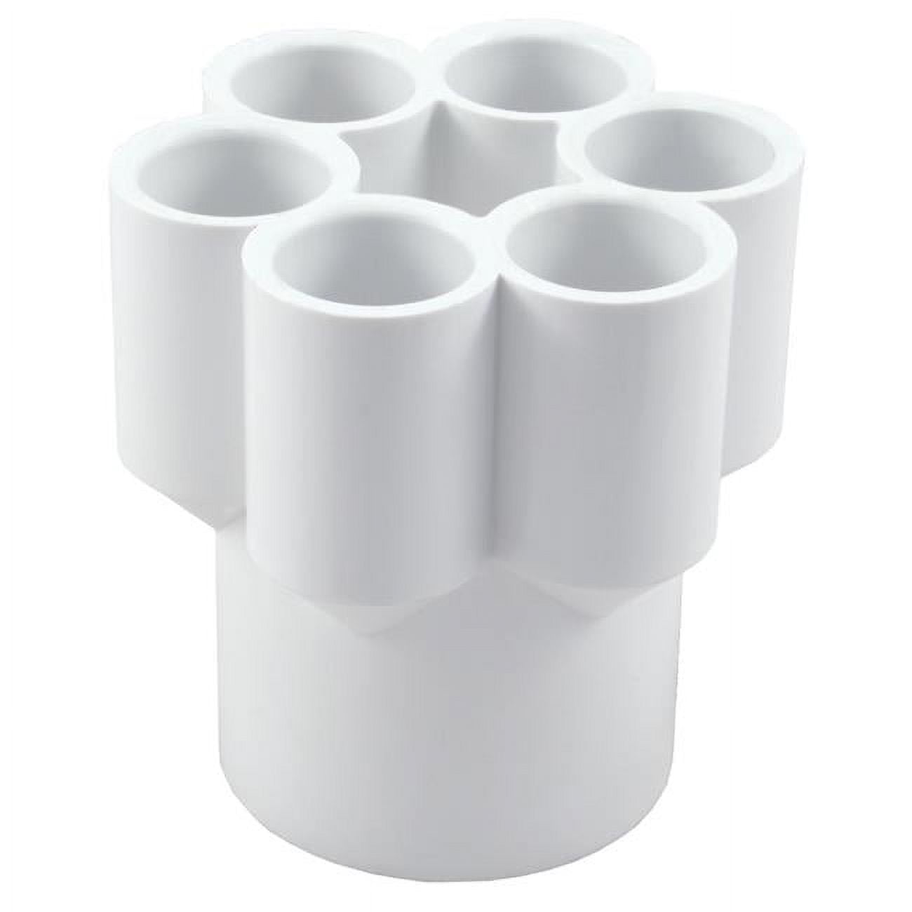 1.5 in. Slip x 0.5 in. Slip 6 Port Capillary Manifold - Walmart.com