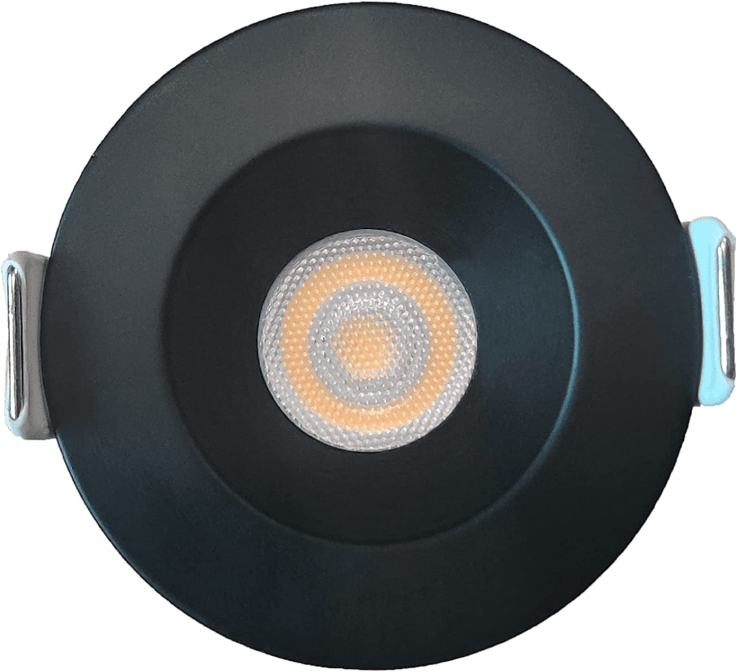 1.5 inch Round Black Downlight Luminaire, LED Recessed Light Fixtures ...