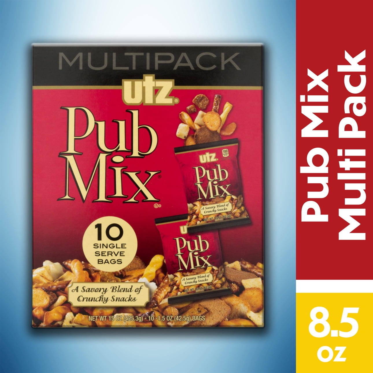 1.5 oz Utz® Pub Mix Multipack 10 Count Box - Walmart.com