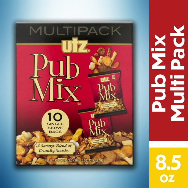 1.5 oz Utz® Pub Mix Multipack 10 Count Box - Walmart.com