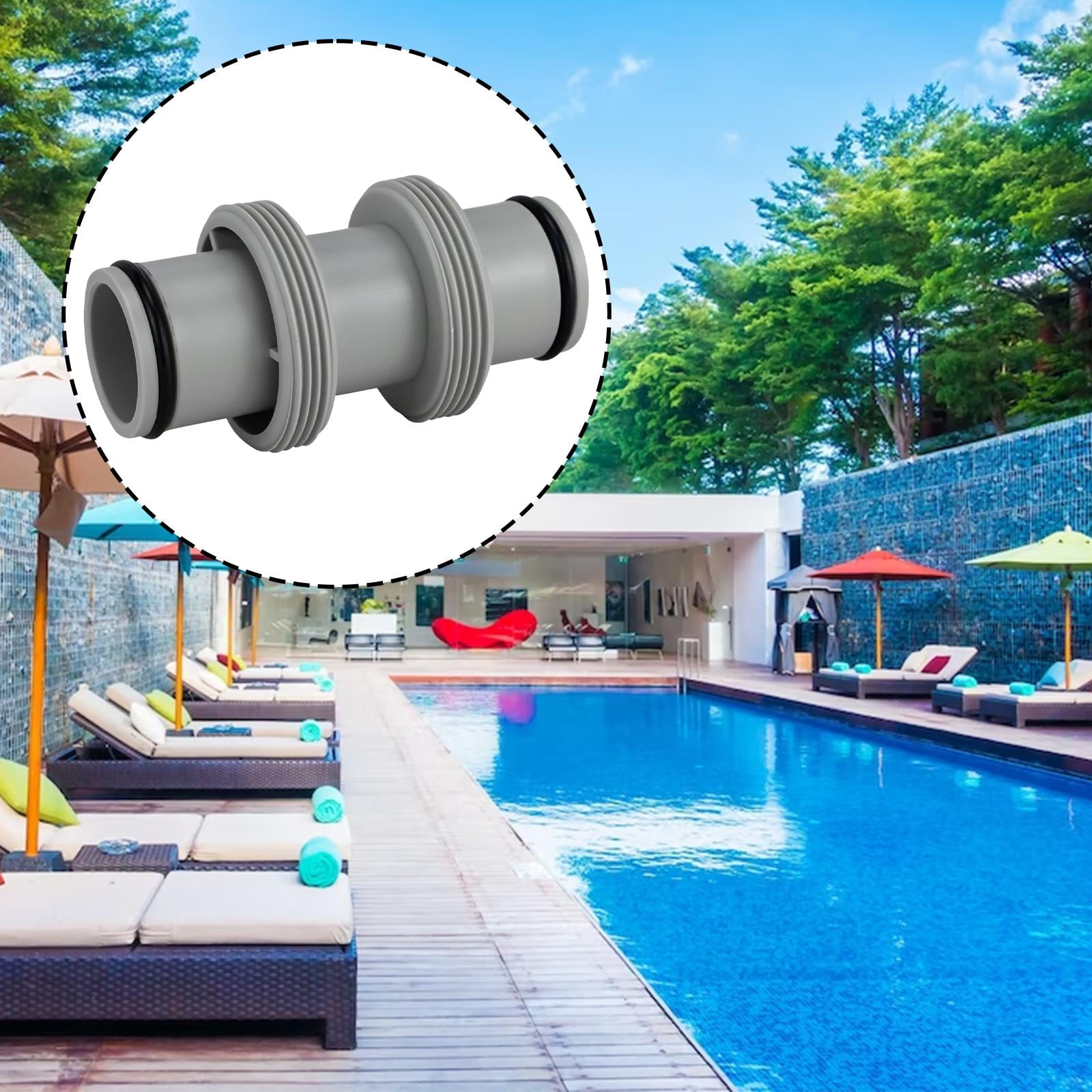 1.5 to 1.25 Type Pool Converter Hose Adapter Connector Summer Swimming ...