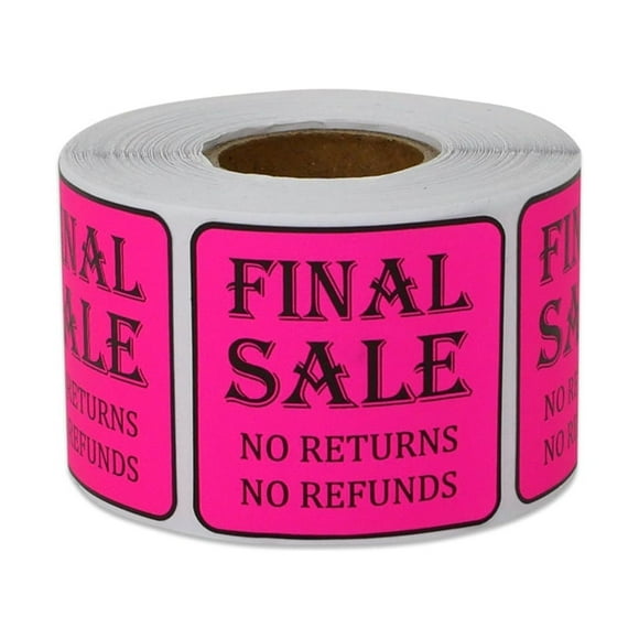 Pricing Stickers Retail