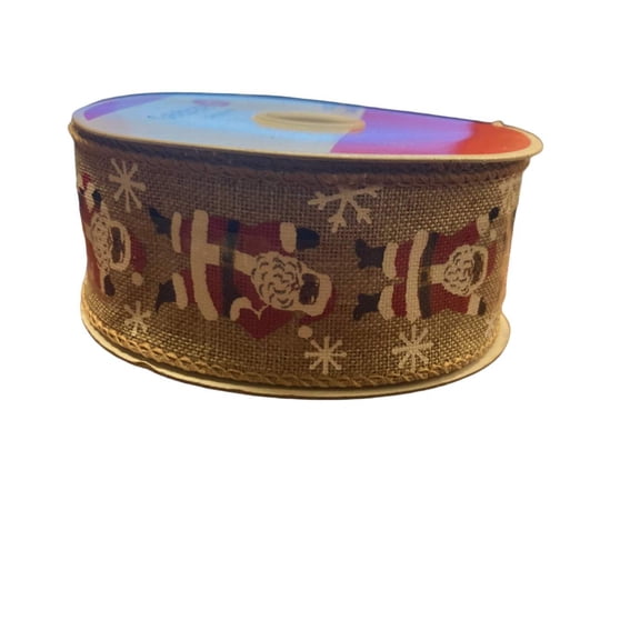 Santa Ribbon Christmas Ribbon