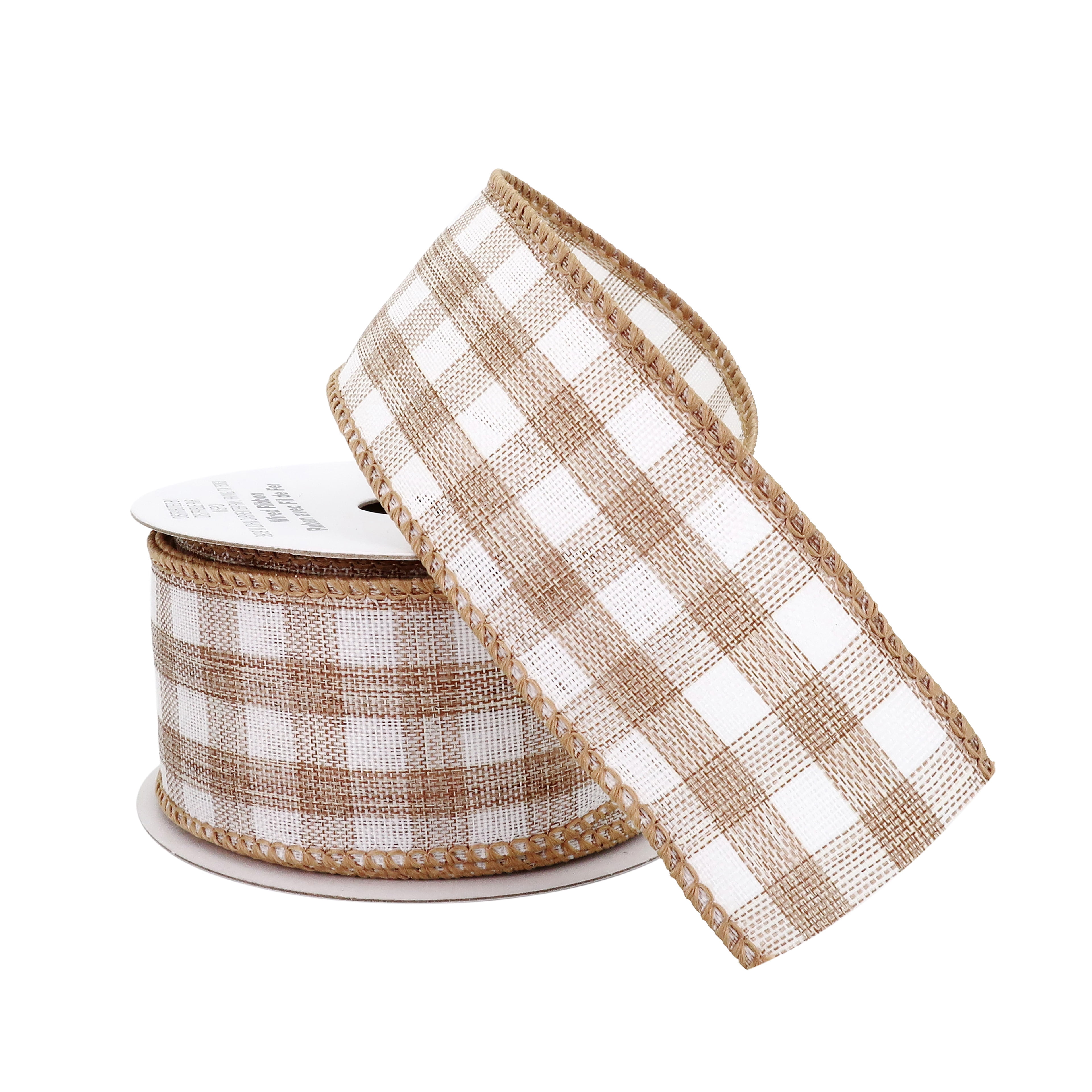 1.5" x 3yd. Wired Checkered Ribbon by Celebrate It - Walmart.com