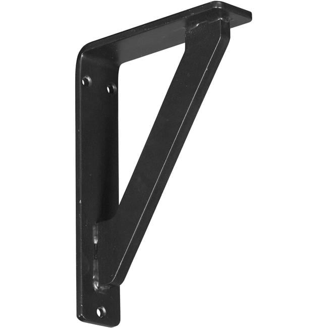 1.5 x 5.5 x 8 in. Traditional Wrought Iron Bracket - Single Center ...