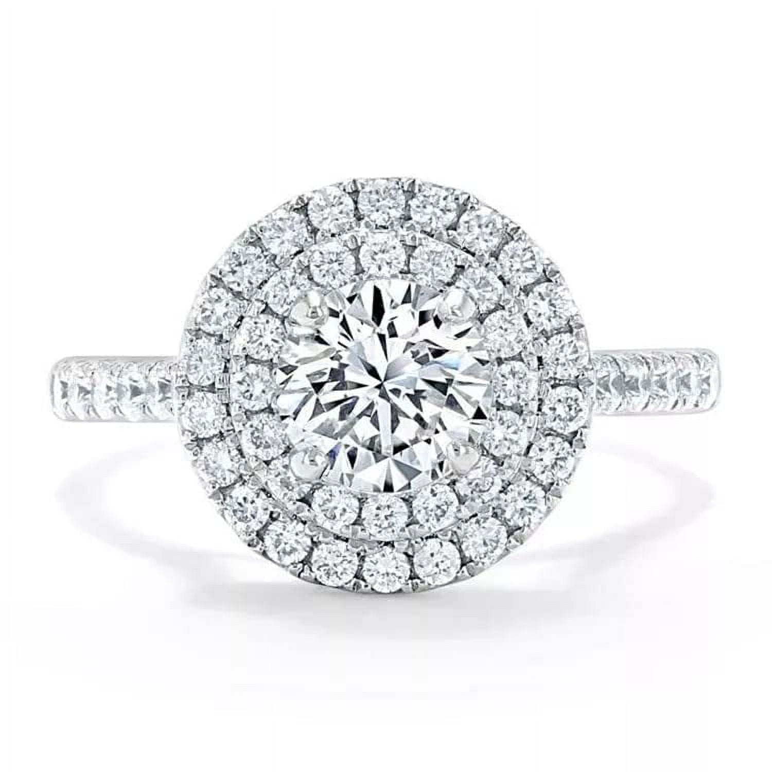 1.50 Ct Moissanite Solitaire Engagement Ring Moissanite Diamond ...