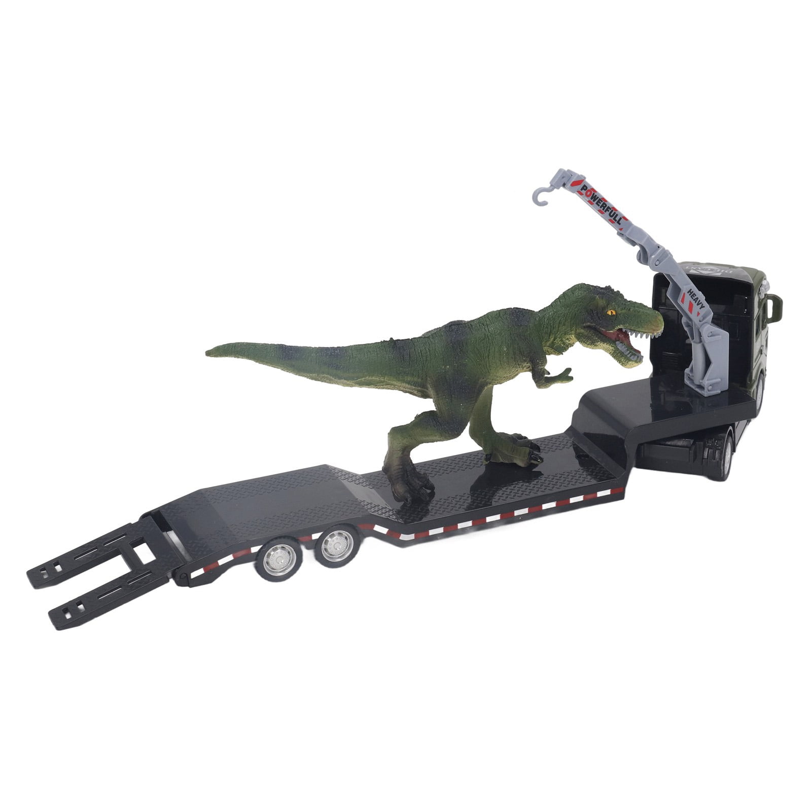 1:50 Dinosaur Transport Trailer High Simulation Dinosaur Truck Carrier ...