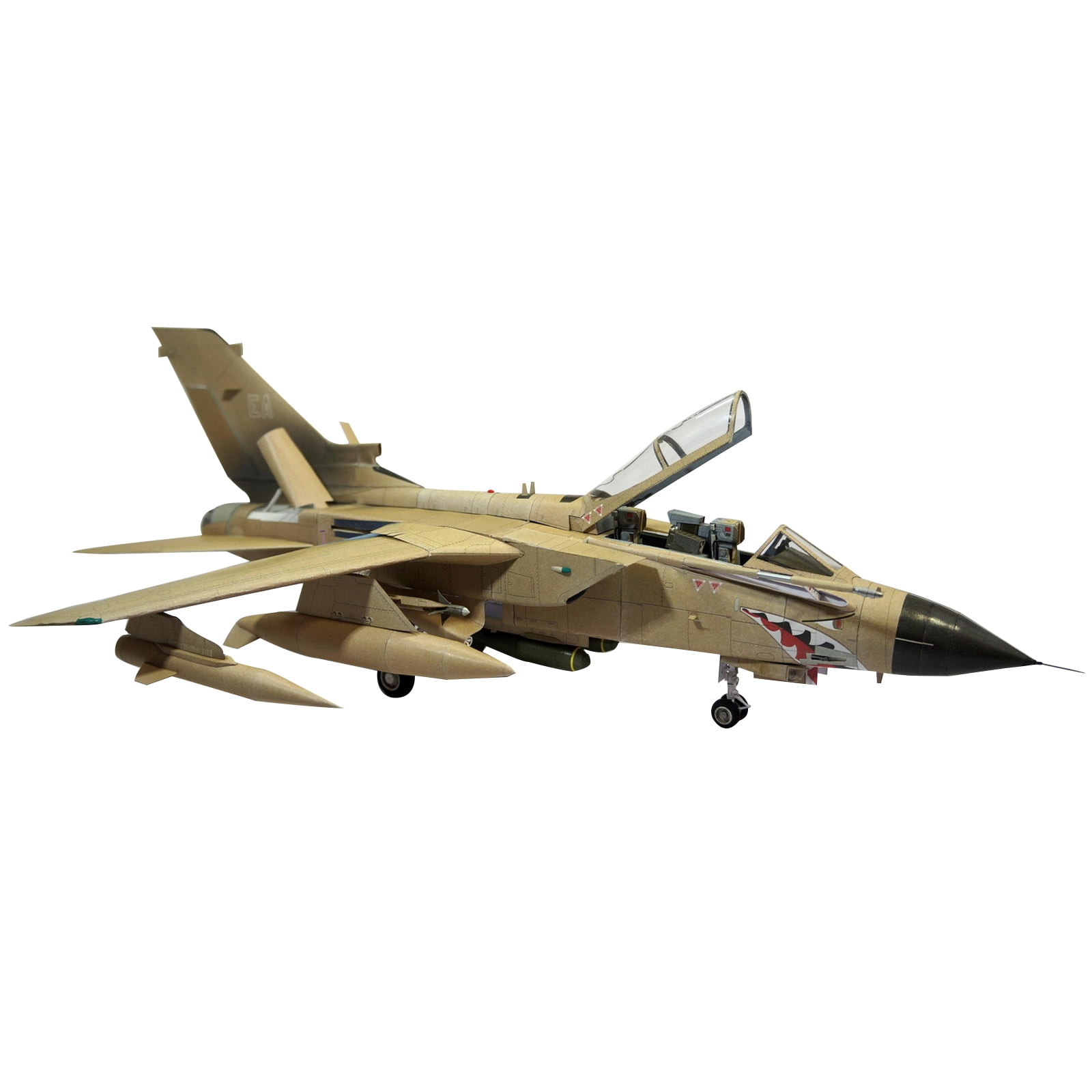 1:50 Paper Model for Panavia Halinski Tornado GR.1 Fighter Paper Model ...