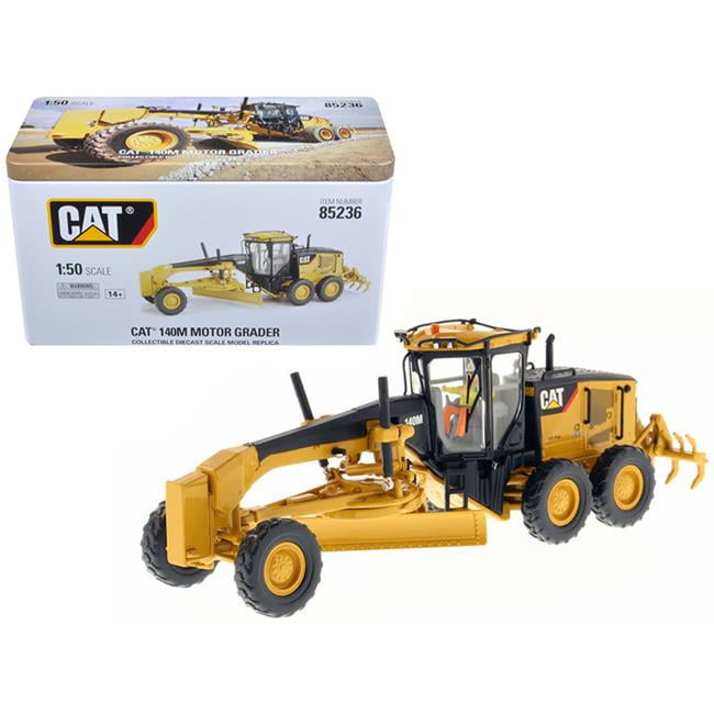 1-50 Scale CAT Caterpillar 140M Motor Grader with Operator High Line ...