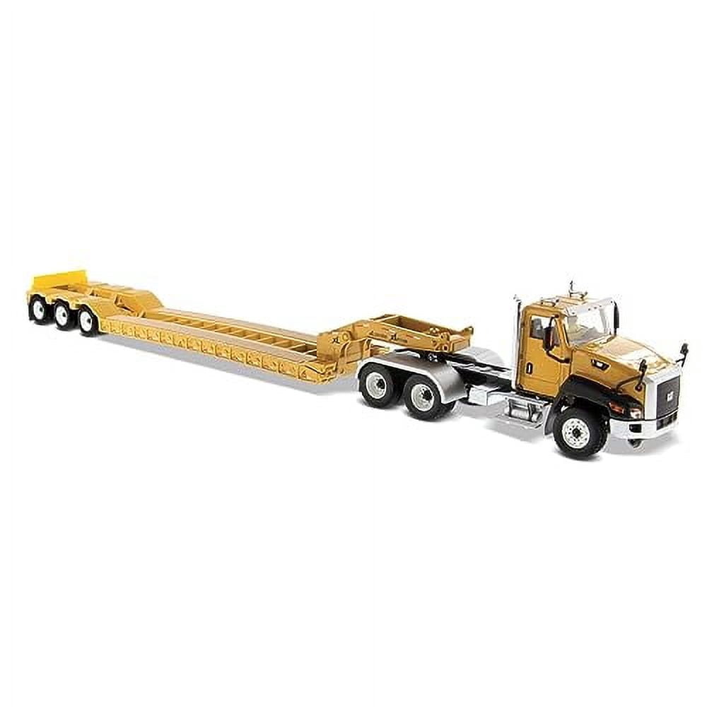 1:50 Scale Caterpillar CT660 Day Cab Tractor & XL120 Lowboy Trailer ...