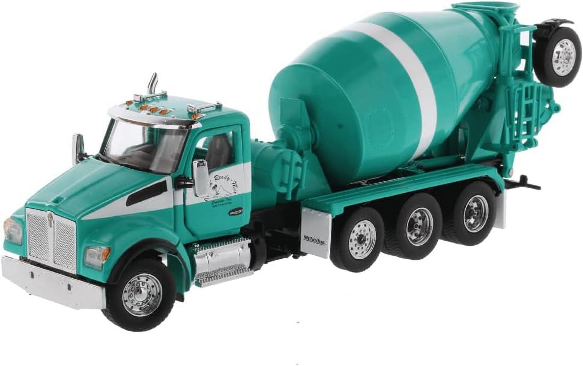 1:50 Scale Custom Island Ready Mix Kenworth T880S Tandem with Pusher ...