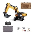 1/50 Scale RC Excavator 360 Degree Rotation Construction Vehicle With ...