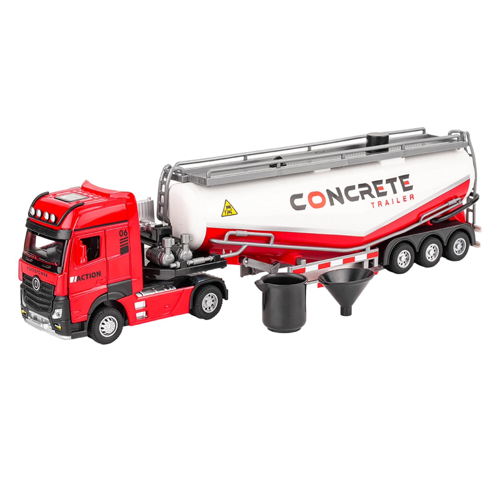 1:50 Toy Car Model Highly Simulated Transport Tanker Truck Toy Model ...