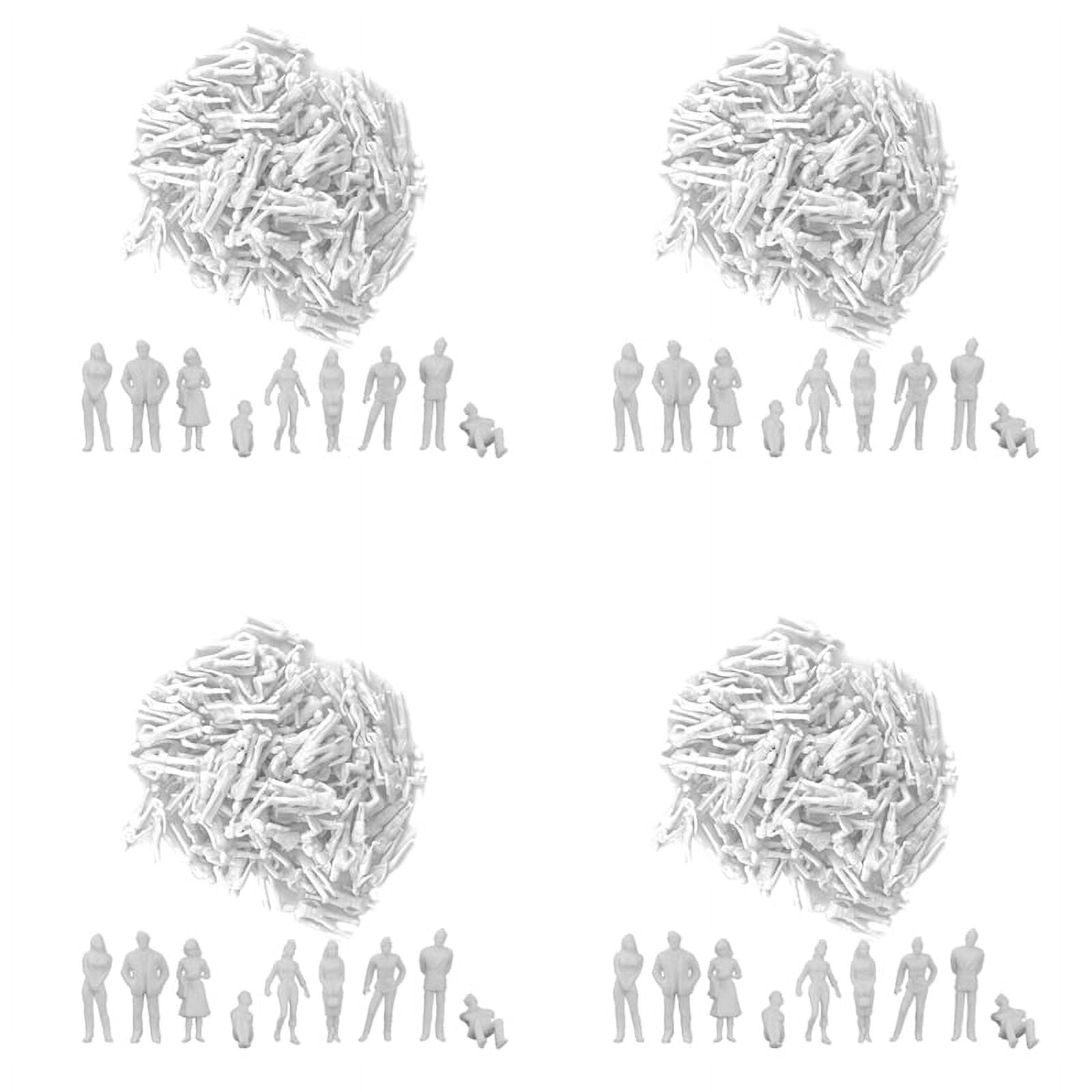 1:50 White Figures Architectural Human Scale HO Plastic Peoples,40 ...