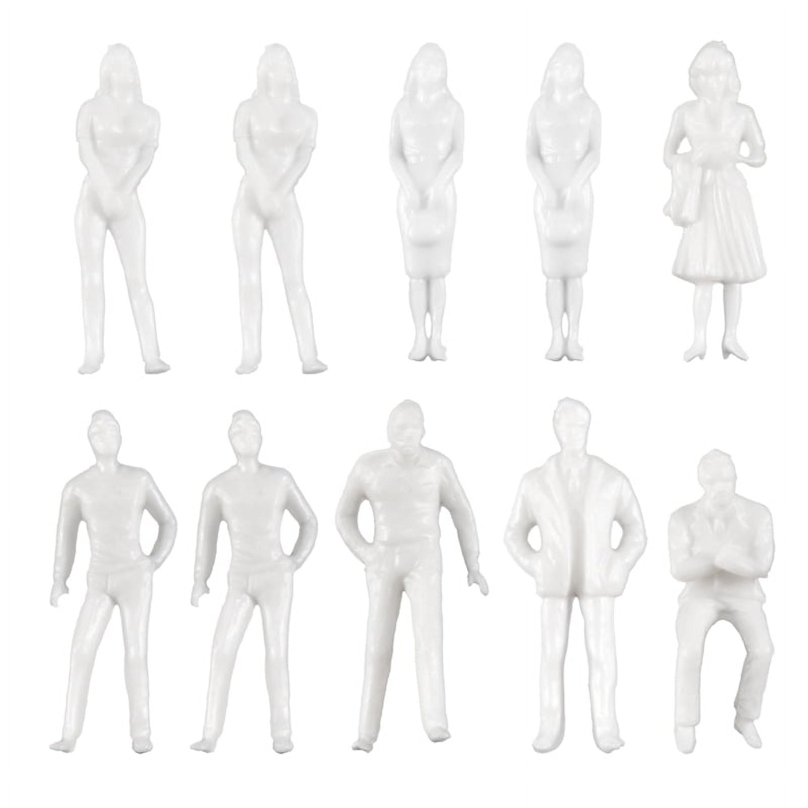 1:50 White Figures Architectural Model Human Scale HO Plastic Peoples ...