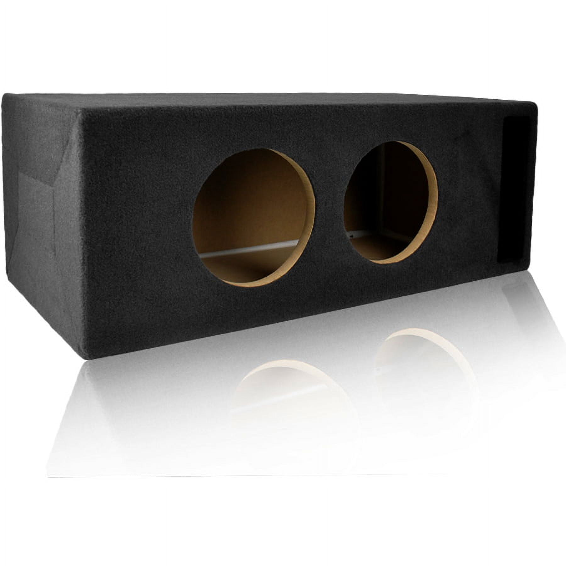 1.50 ft @ 34Hz Ported 3/4" MDF SQ/SPL Enclosure Box for Dual 8" Car ...