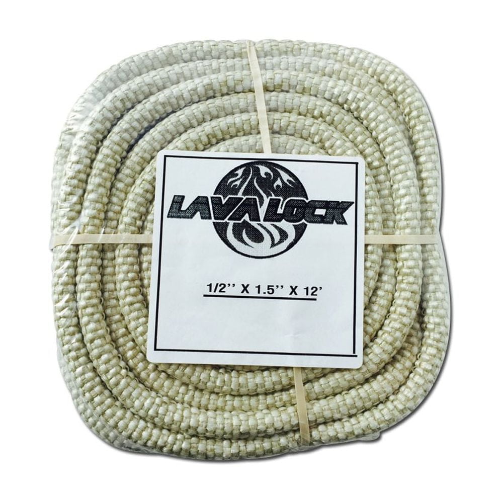 1,500 F Tadpole Seal, Hi-Temp Stove Firebox Gasket 1-1/2 x 1/2 x 12 ...